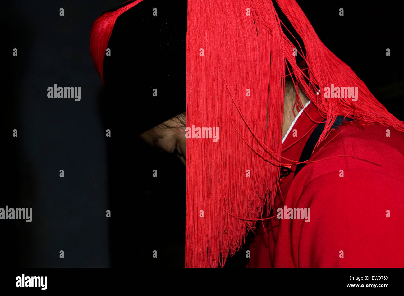 A Hani woman wearing traditional hat Stock Photo - Alamy