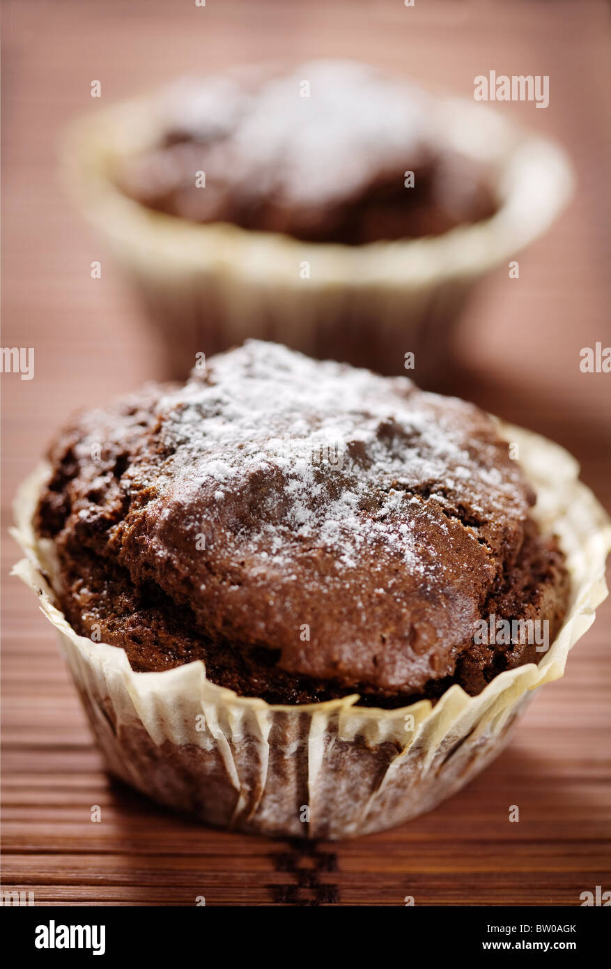 fresh homemade chocolate muffin Stock Photo - Alamy