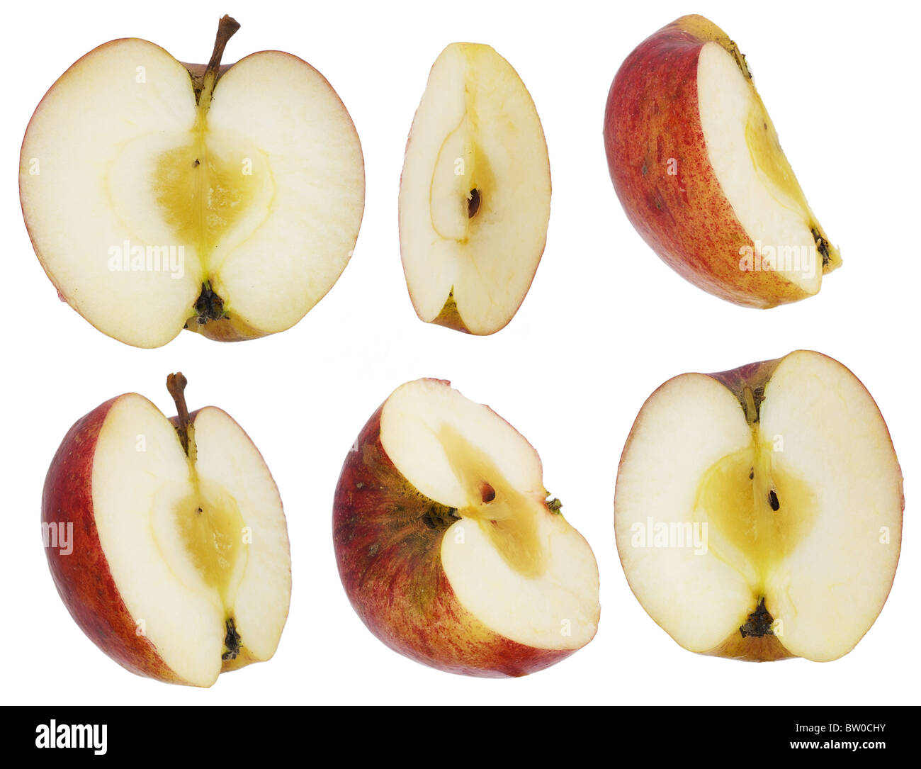 Pome fruit apples Cut Out Stock Images & Pictures - Alamy
