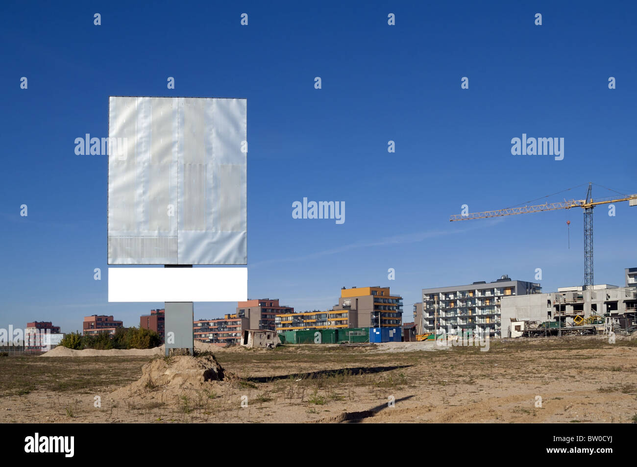 Construction notice board hi-res stock photography and images - Alamy