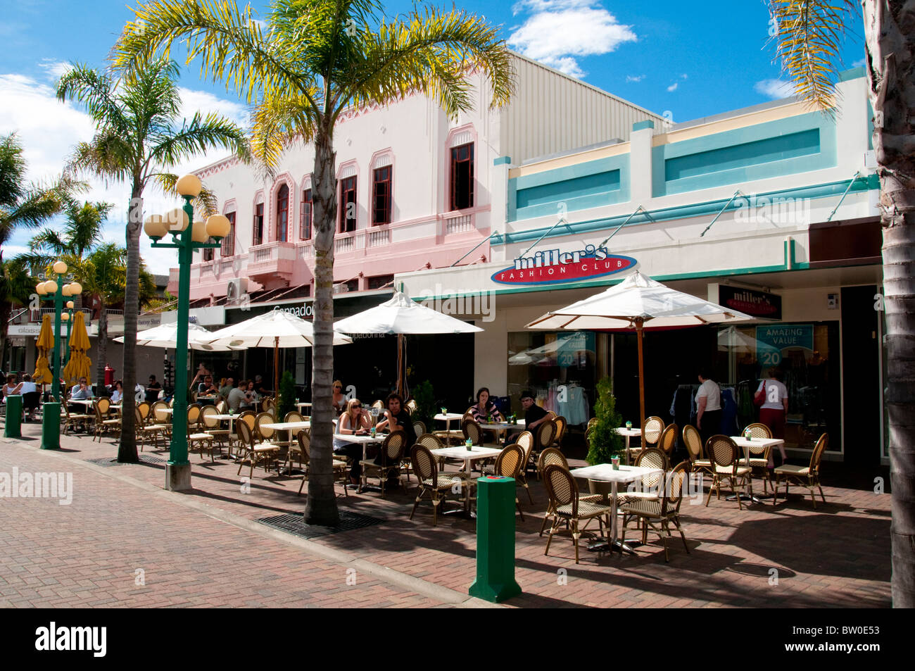 Napier,Art Deco Style, Architectural Buildings, North Island,New ...