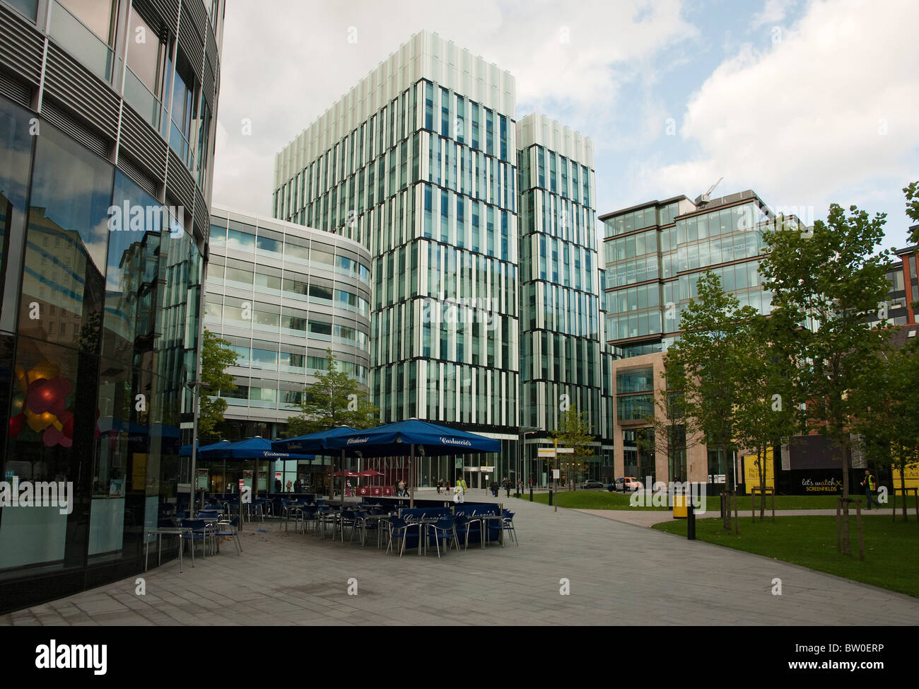 Offices in Spinningfields, Hardman Square, Manchester with Carluccios's ...