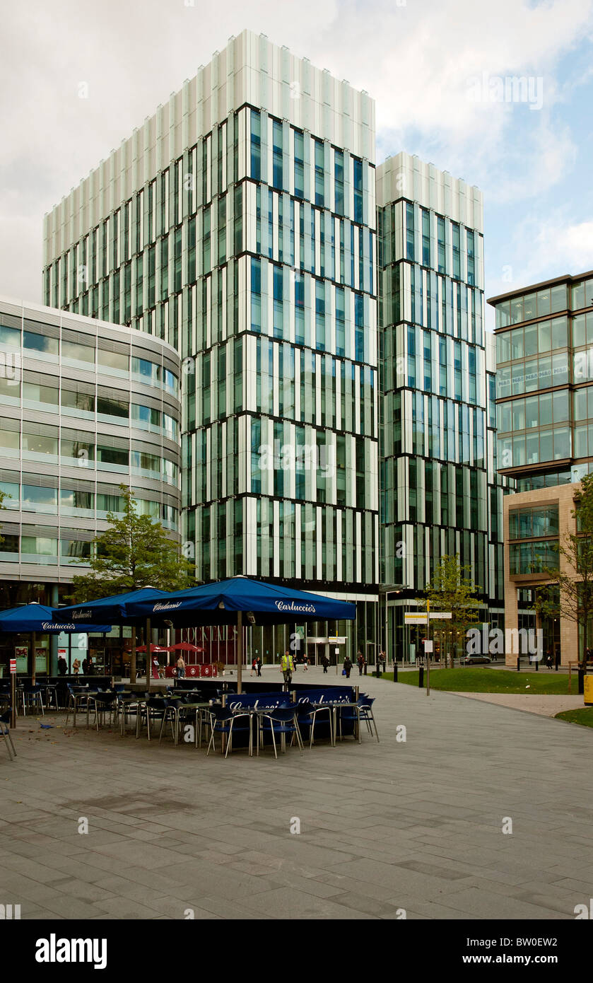 Offices in Spinningfields, Hardman Square, Manchester with Carluccios's ...