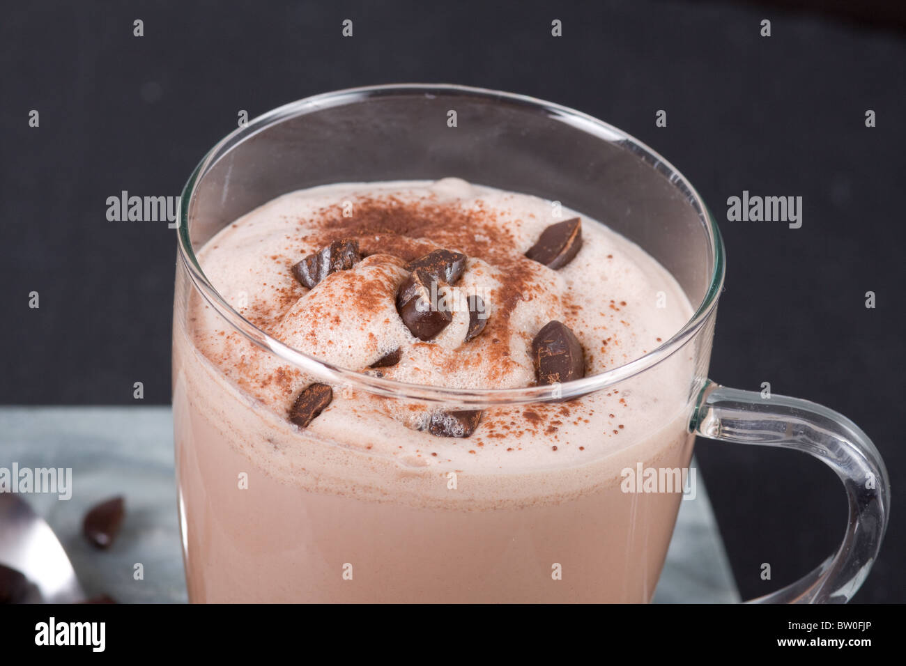 Iced chocolate drink hi-res stock photography and images - Alamy