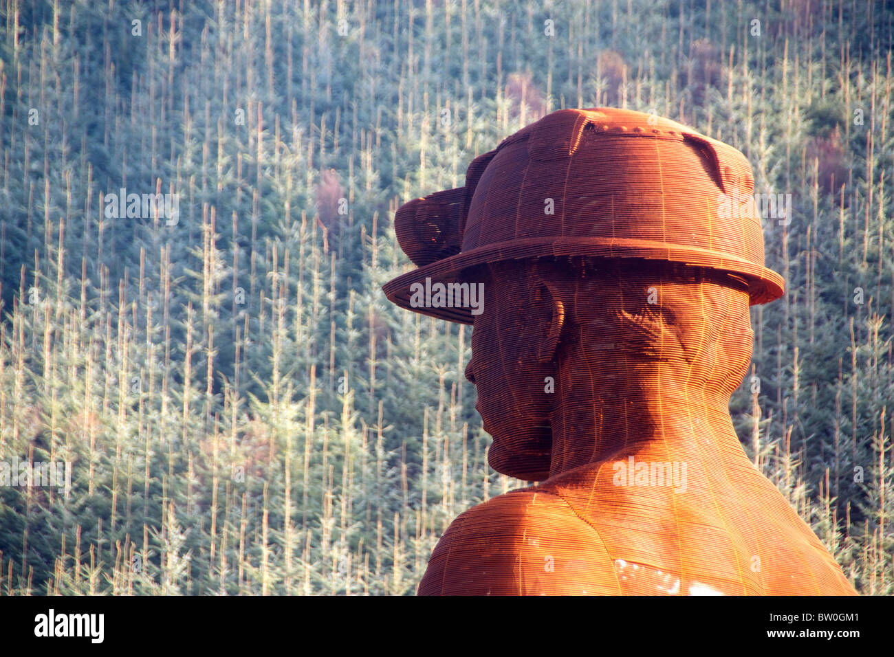 Sebastian Boyesen's Guardian sculpture commemorating the Six Bells 1960 ...