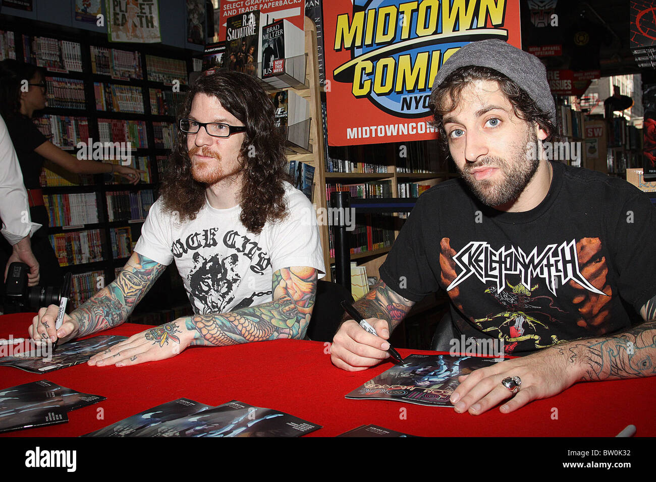 Fall Out Boy FOB Presents Fall Out Toy Works Stock Photo - Alamy