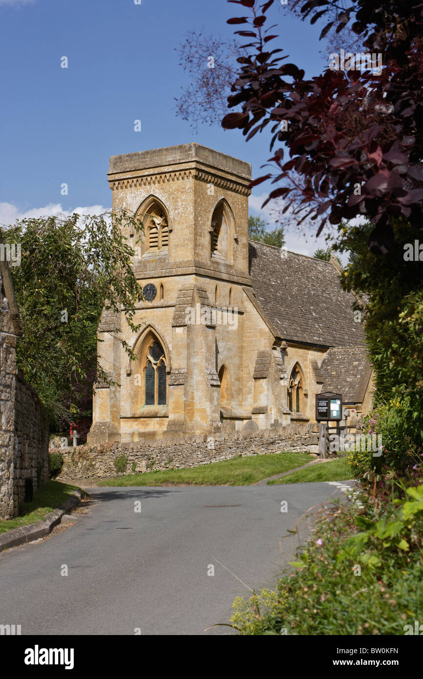 St Barnabas Church Snowshill Stock Photo - Alamy