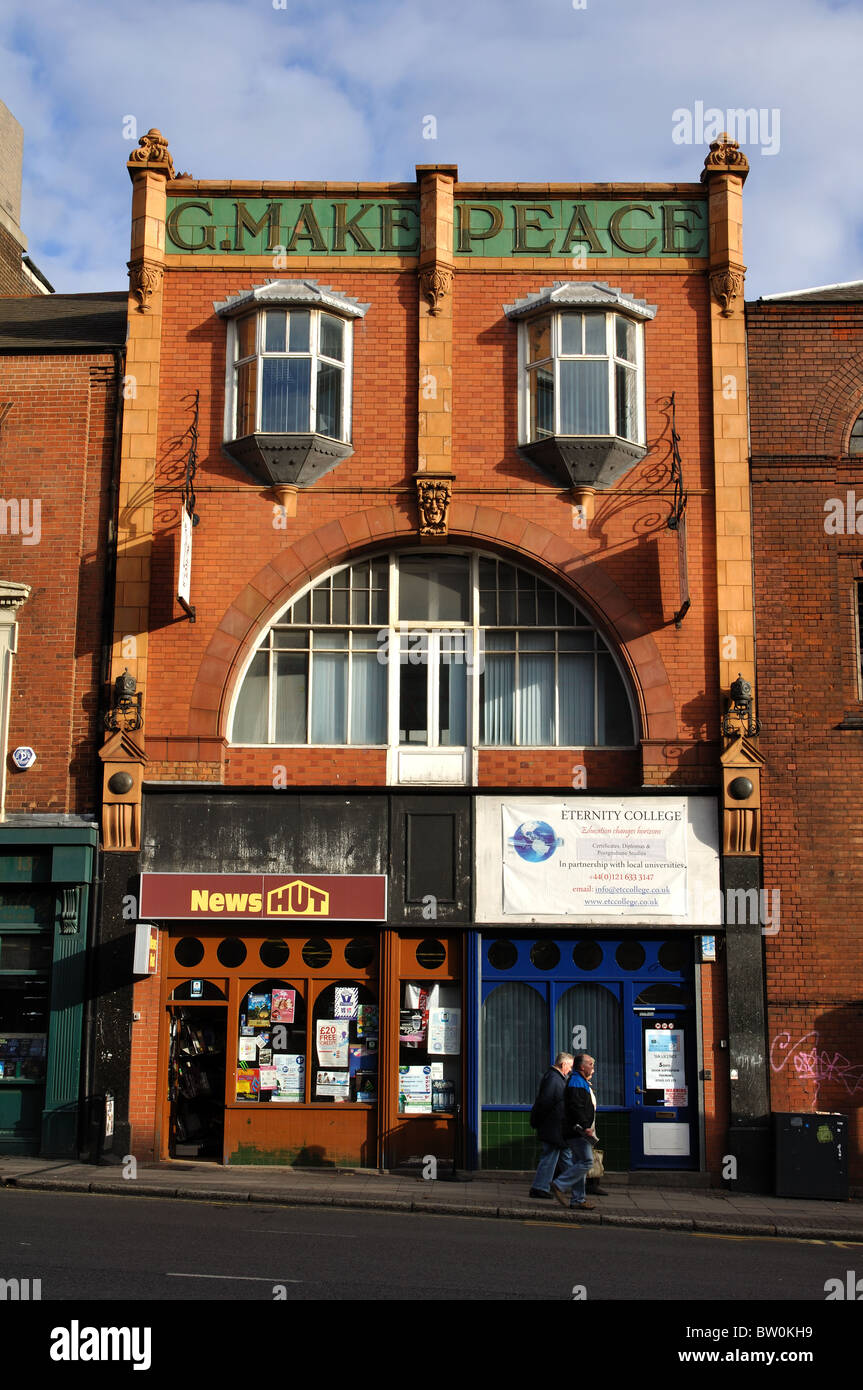 G. Makepeace building, Digbeth High Street, Birmingham, UK Stock Photo ...