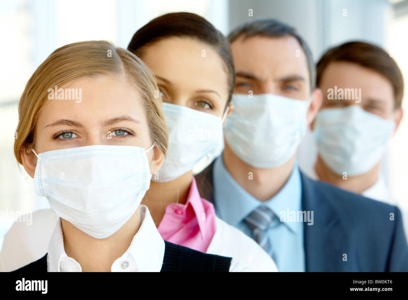 Employment line mask hi-res stock photography and images - Alamy