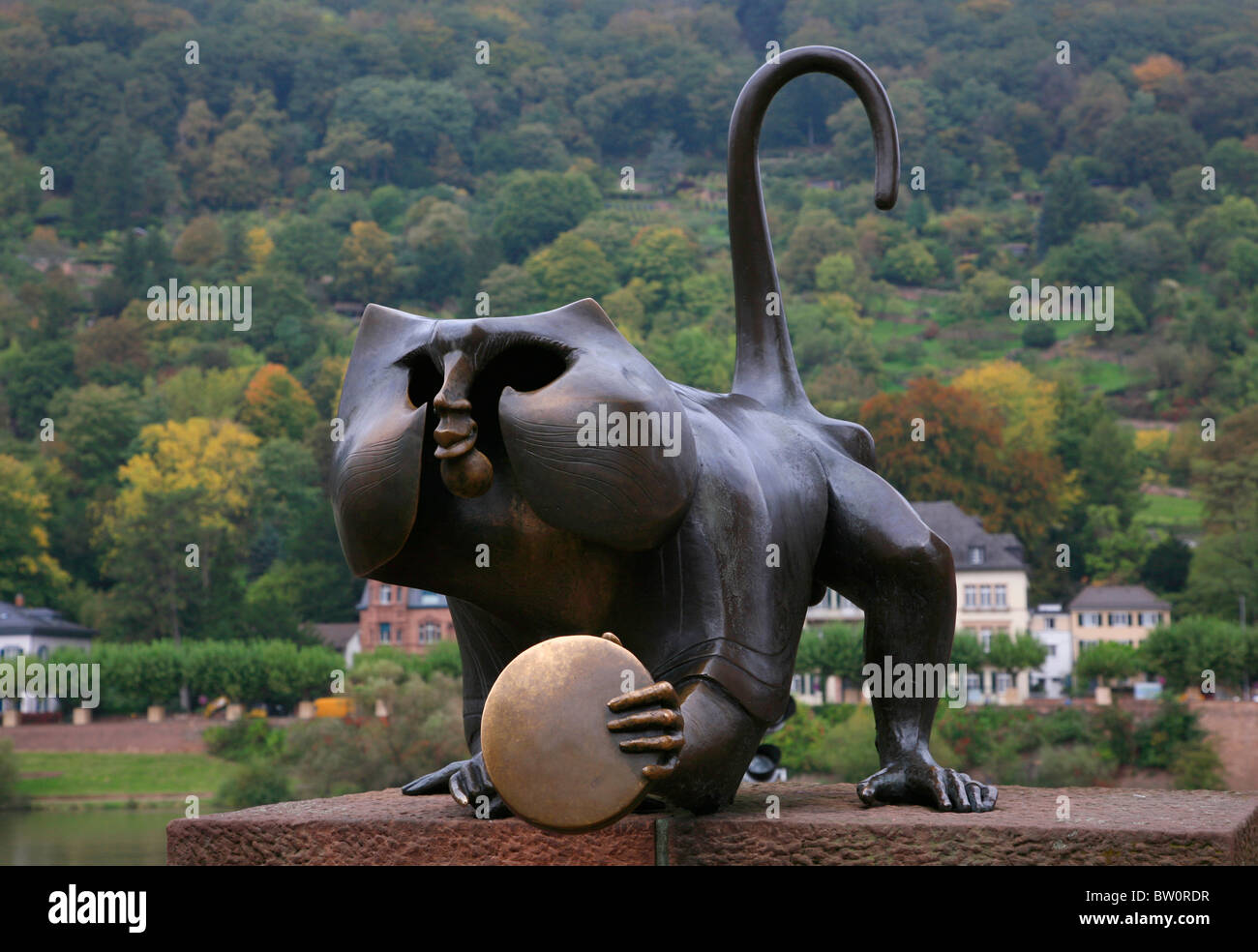 Bridge monkey heidelberg hi-res stock photography and images - Alamy