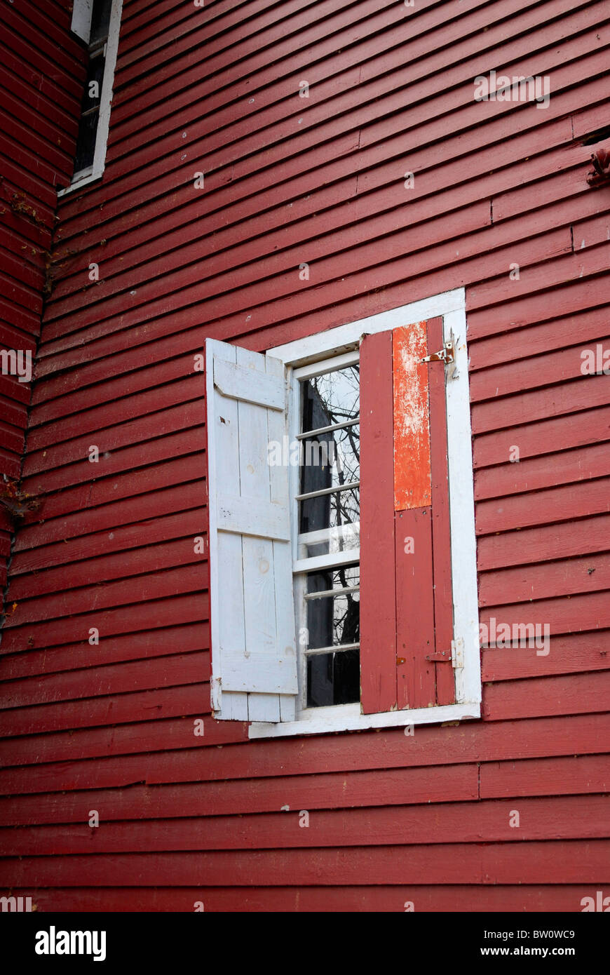 Wide window with open shutters hi-res stock photography and images - Alamy