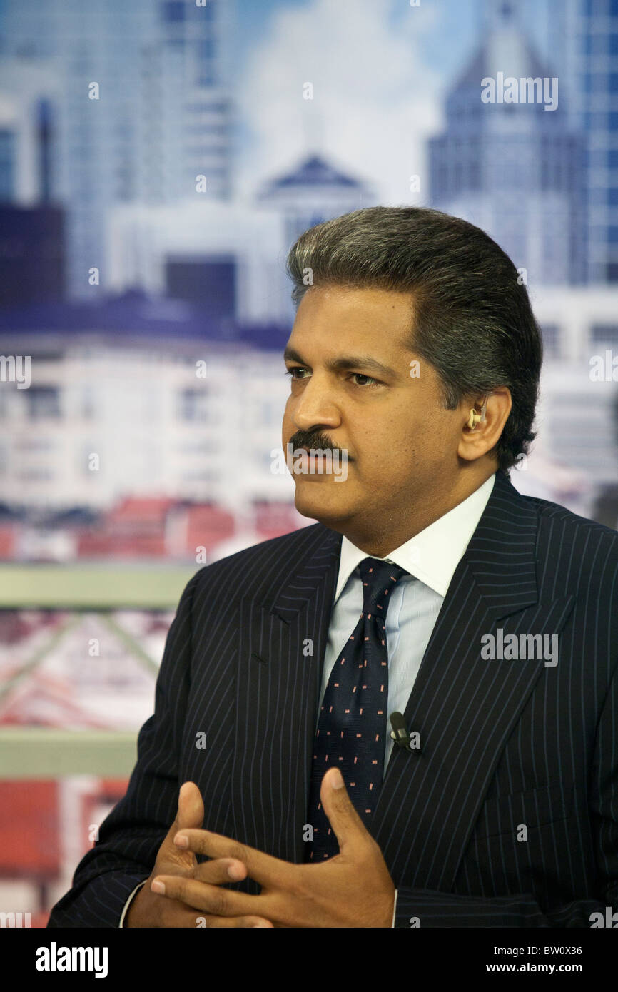 Anand Mahindra, vice chairman and managing director of Mahindra ...