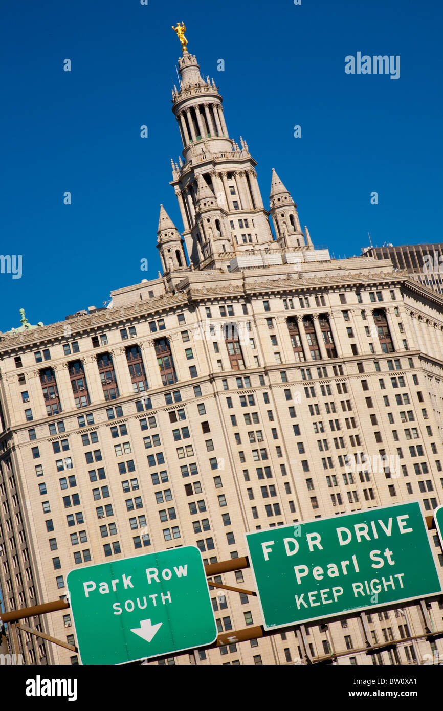 Municipal Building, 1 Centre Street, NYC Stock Photo - Alamy