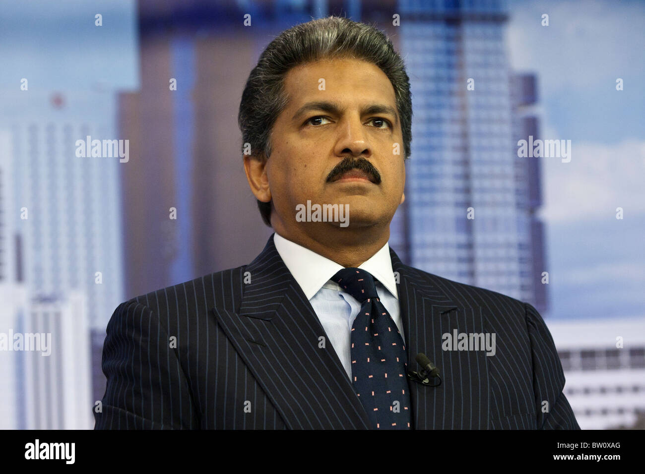 Anand Mahindra, vice chairman and managing director of Mahindra ...