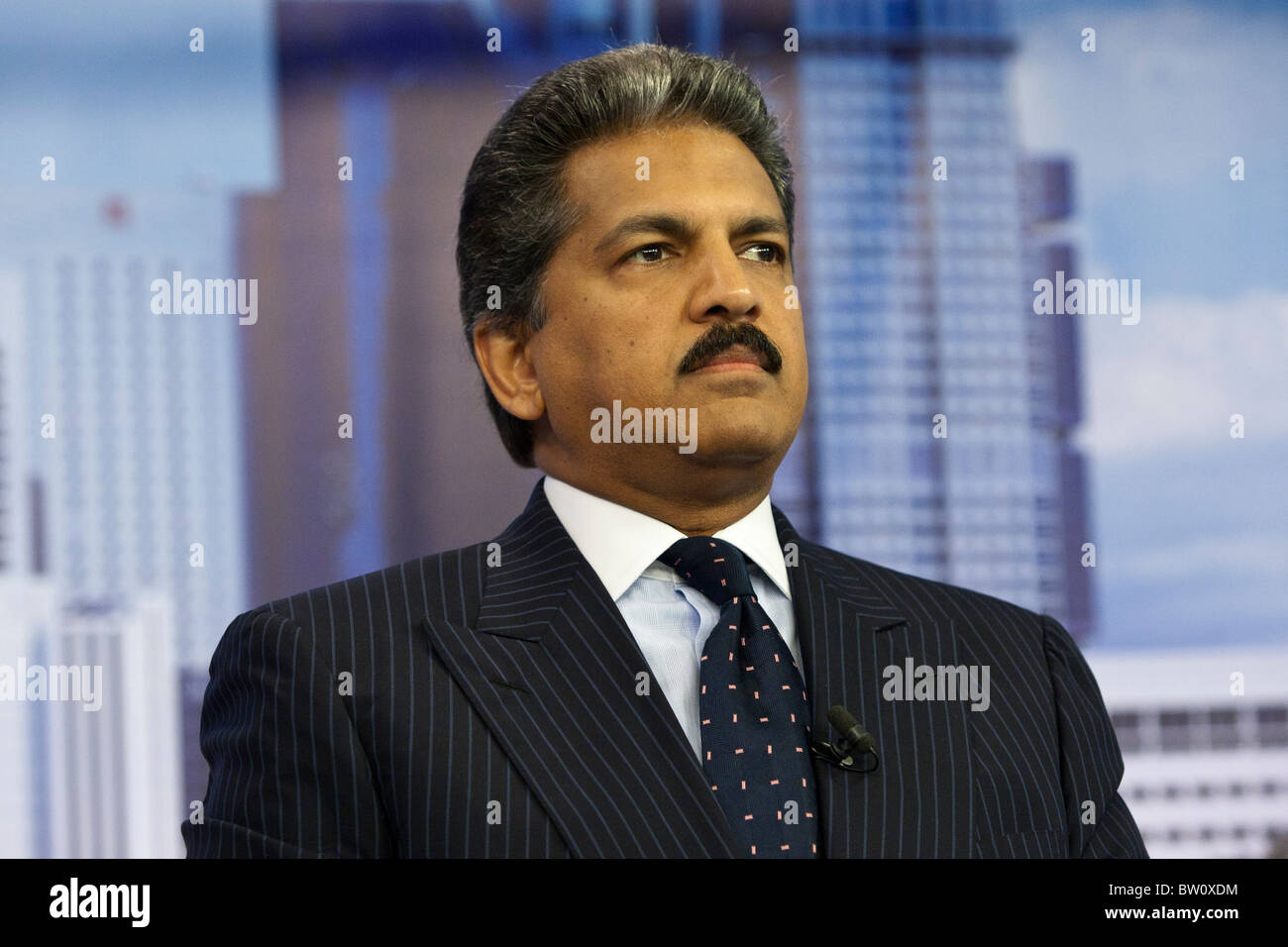 Anand Mahindra, vice chairman and managing director of Mahindra ...