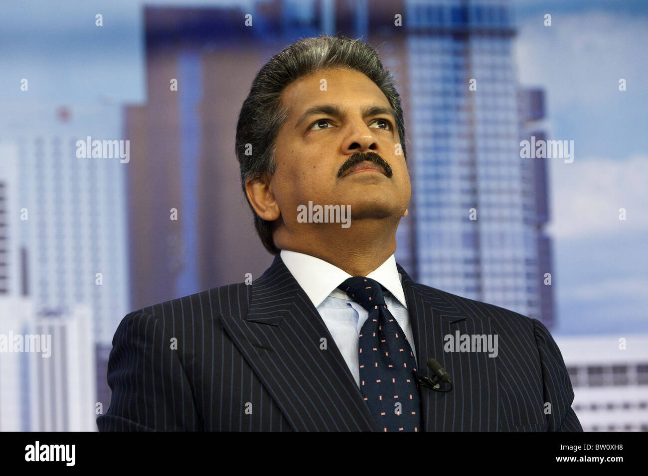 Anand Mahindra, vice chairman and managing director of Mahindra ...
