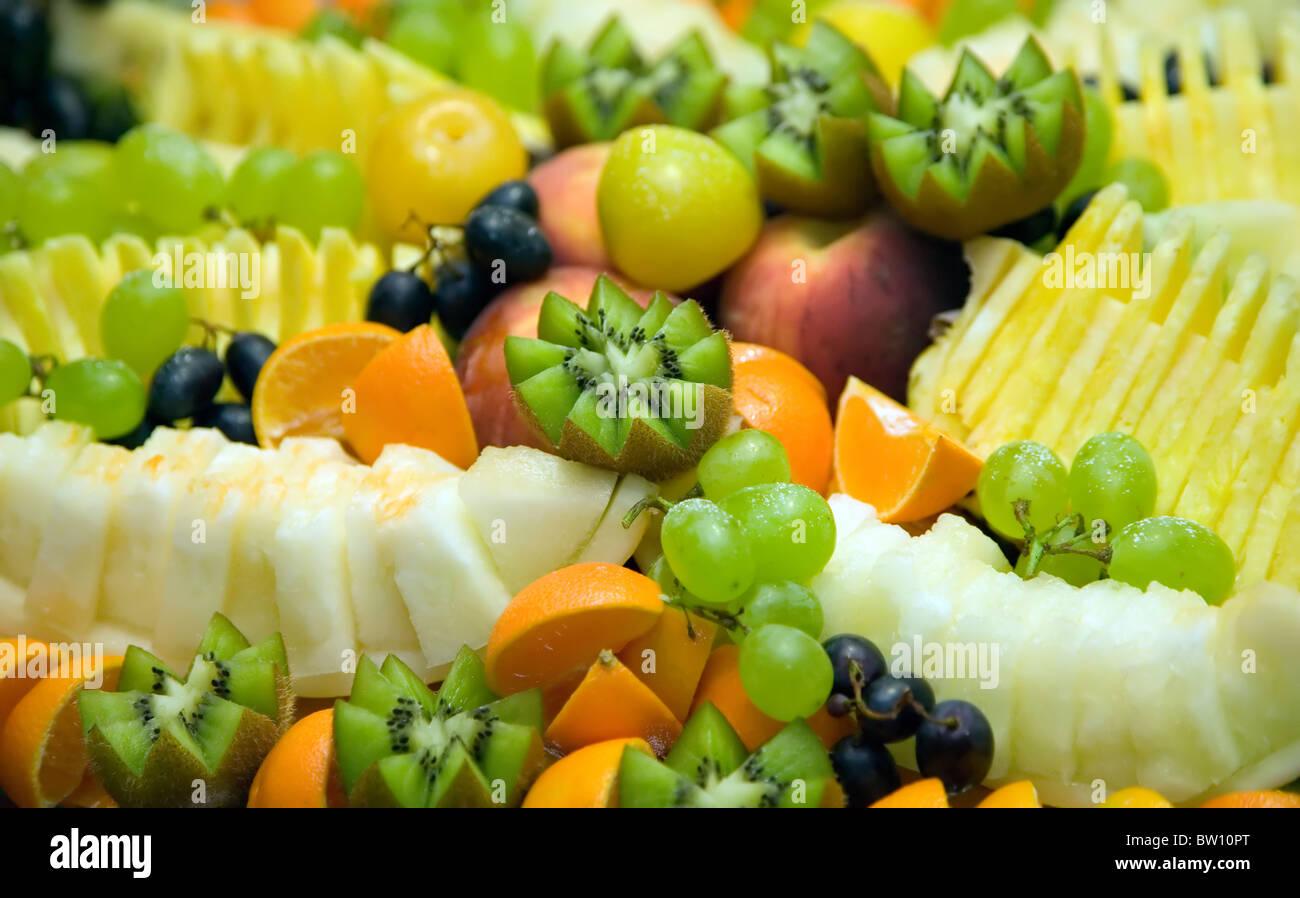 There are many various fruits on the table Stock Photo - Alamy