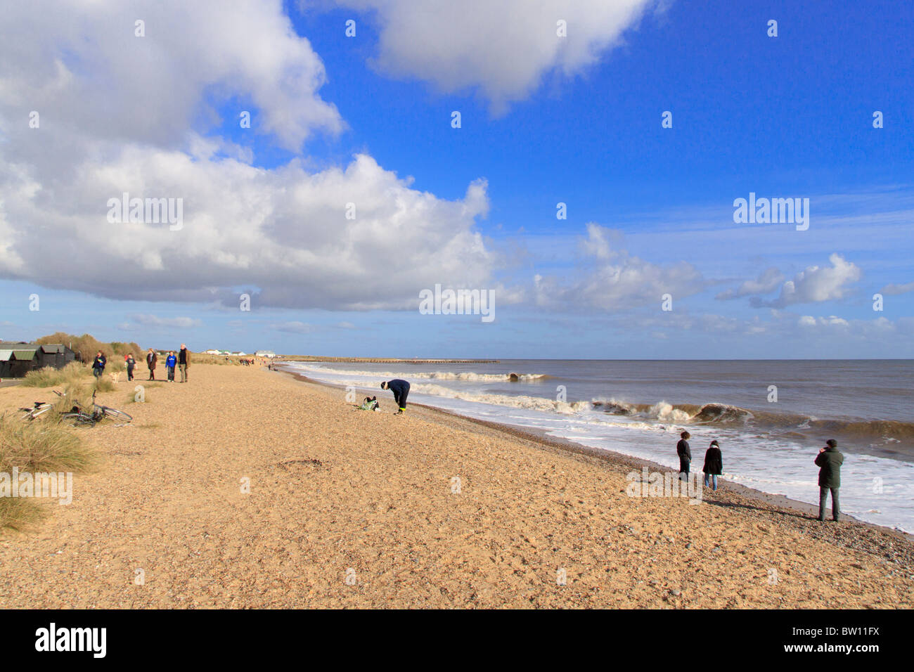 Walberswick suffolk beach hi-res stock photography and images - Alamy