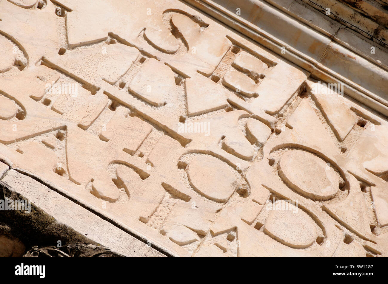 Roman Inscription High Resolution Stock Photography and Images - Alamy