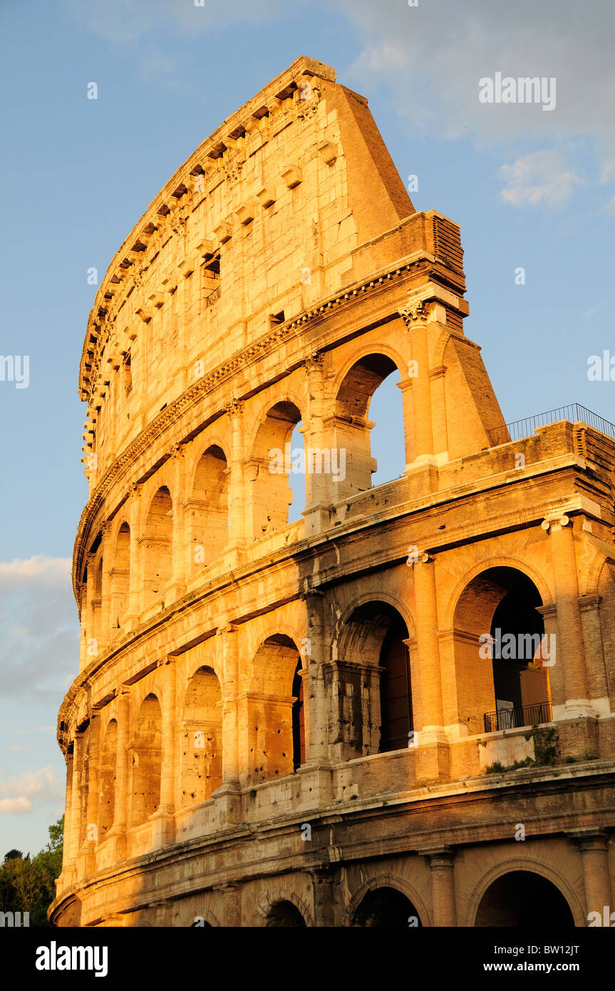 Cross section of Colosseum showing all four levels Stock Photo - Alamy