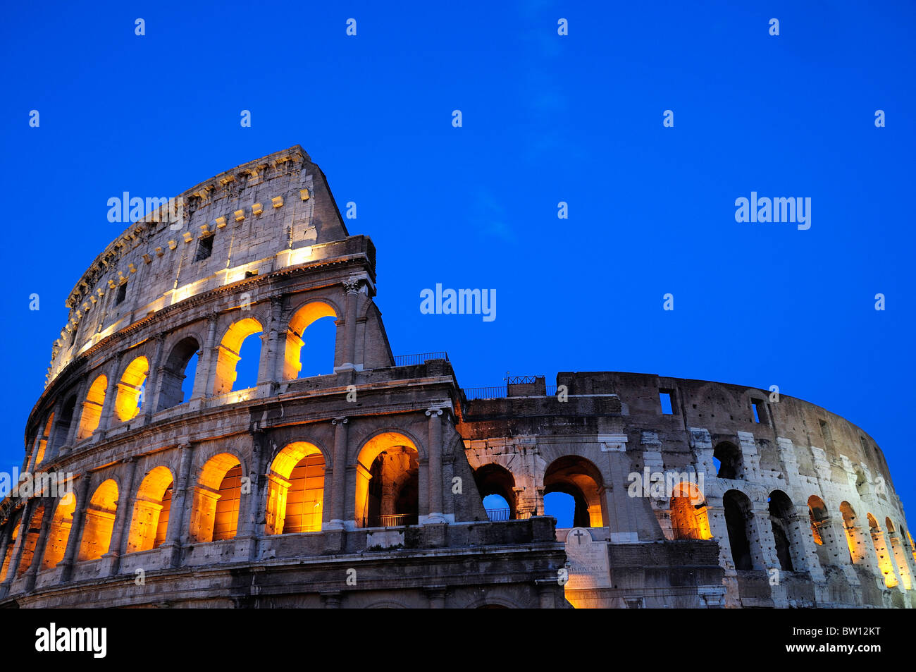 Colosseum amphitheatre wide angle hi-res stock photography and images ...