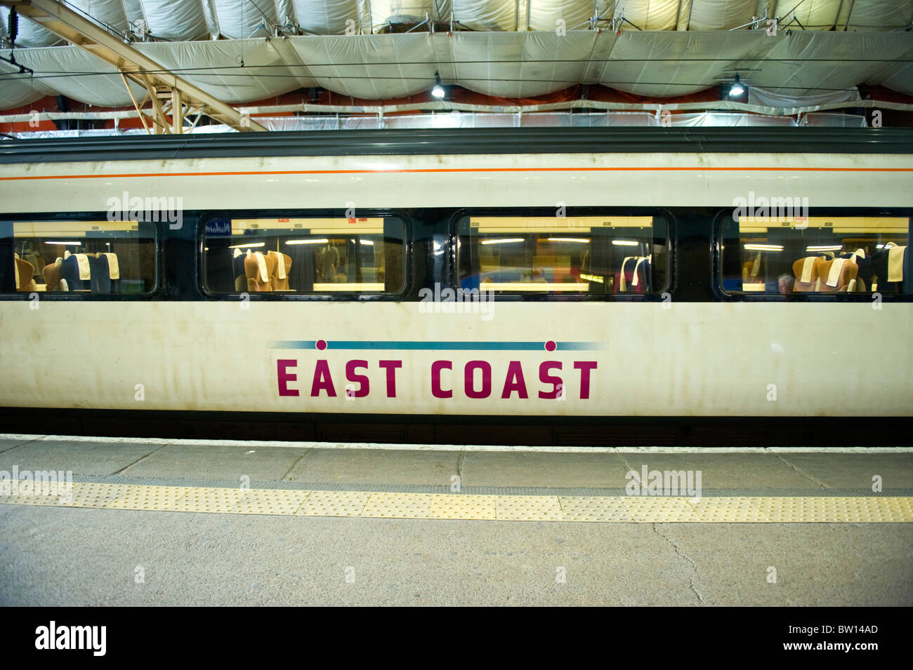 Uk Train Carriage Kings Cross High Resolution Stock Photography and ...
