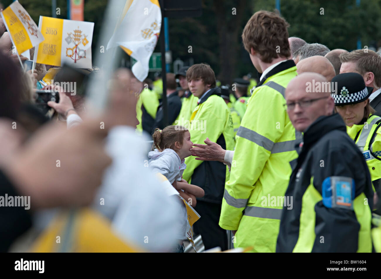 papal visit of Joseph Ratzinger at the oratory on hagley road during ...