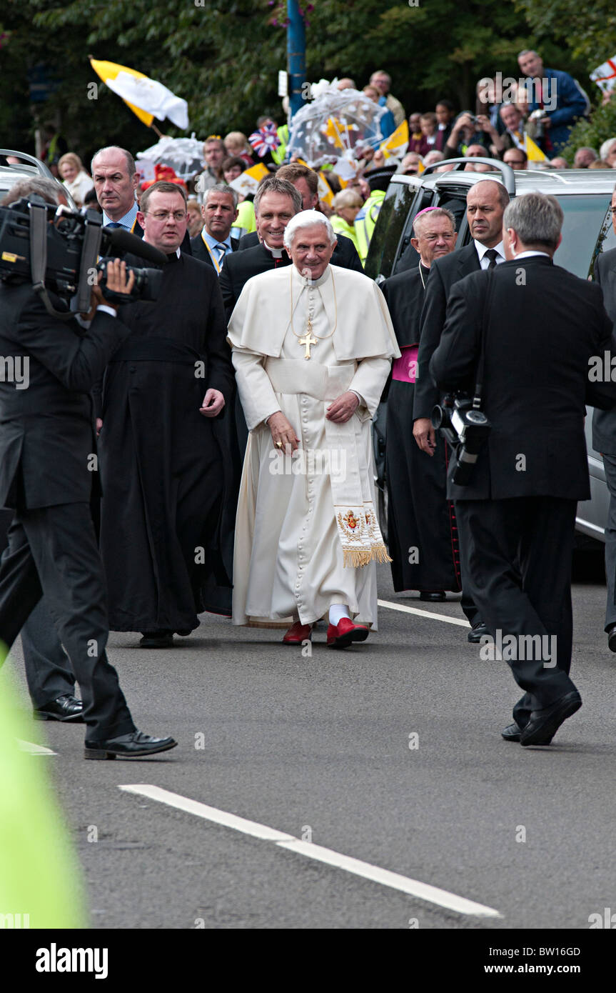 papal visit of Joseph Aloisius Ratzinger at the oratory on hagley road ...