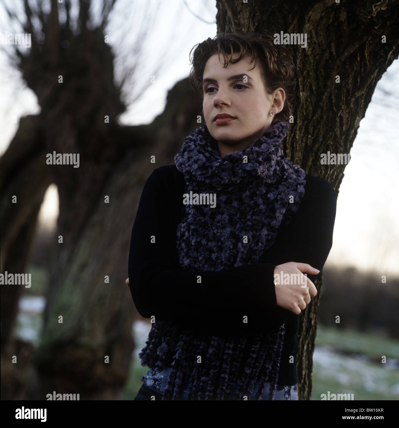 Depressed woman - Female depression Stock Photo - Alamy