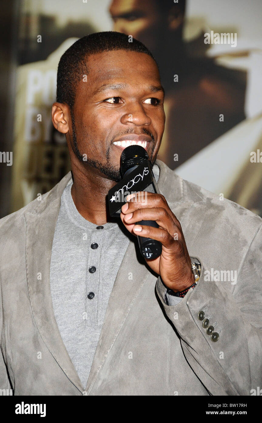 Power by 50 Cent Fragrance Launch Stock Photo - Alamy