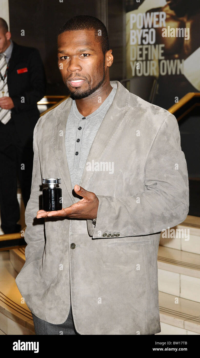 Power by 50 Cent Fragrance Launch Stock Photo - Alamy