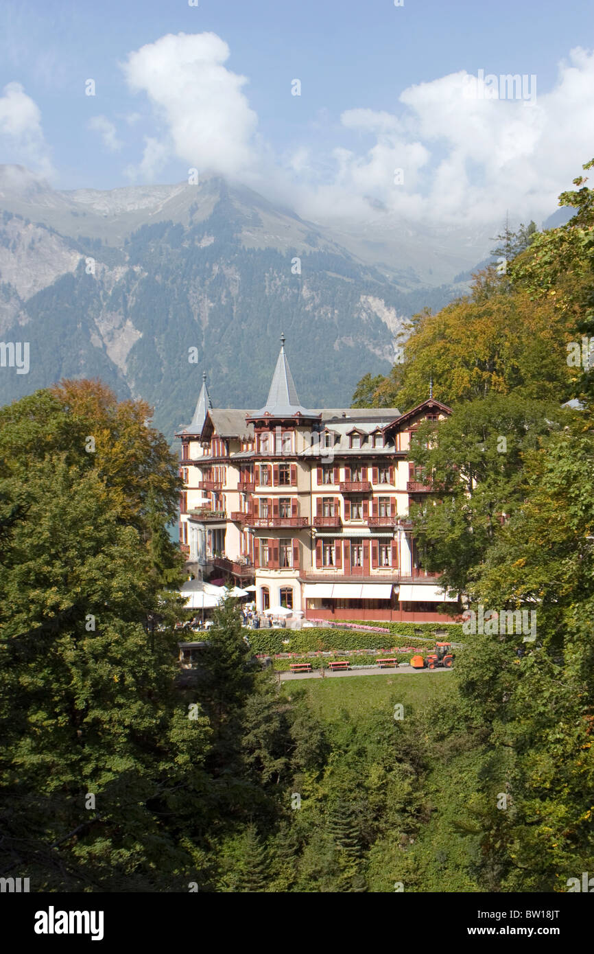 Giessbach falls hi-res stock photography and images - Alamy