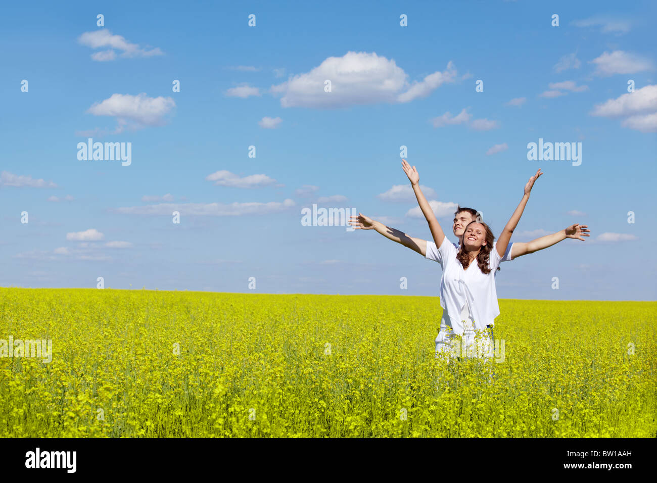 Girl in arms boyfriend hi-res stock photography and images - Alamy