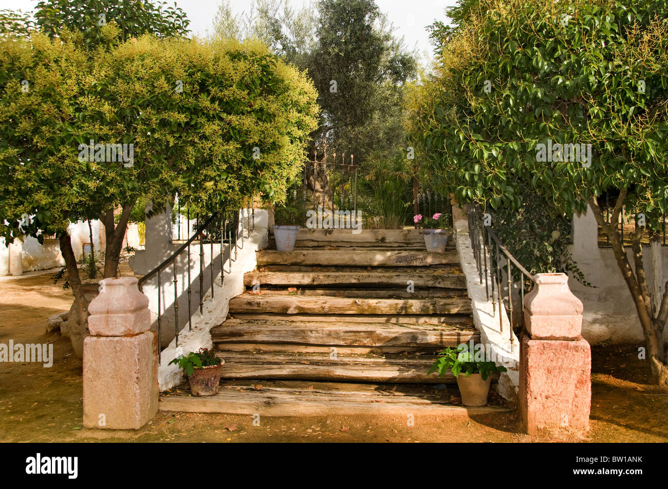 Spain Andalusia Spanish old farm farmstead Stock Photo - Alamy