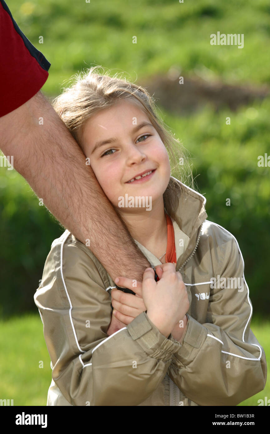 Child feeling safe hi-res stock photography and images - Alamy