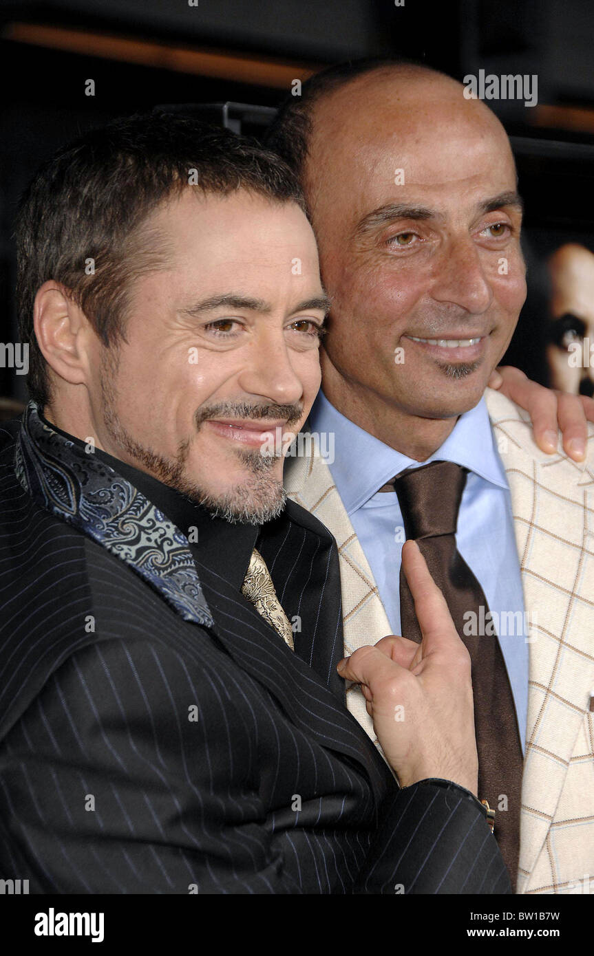 IRON MAN Premiere Stock Photo - Alamy