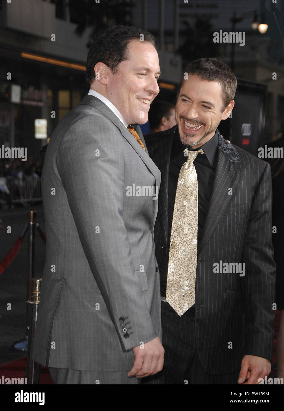 IRON MAN Premiere Stock Photo - Alamy