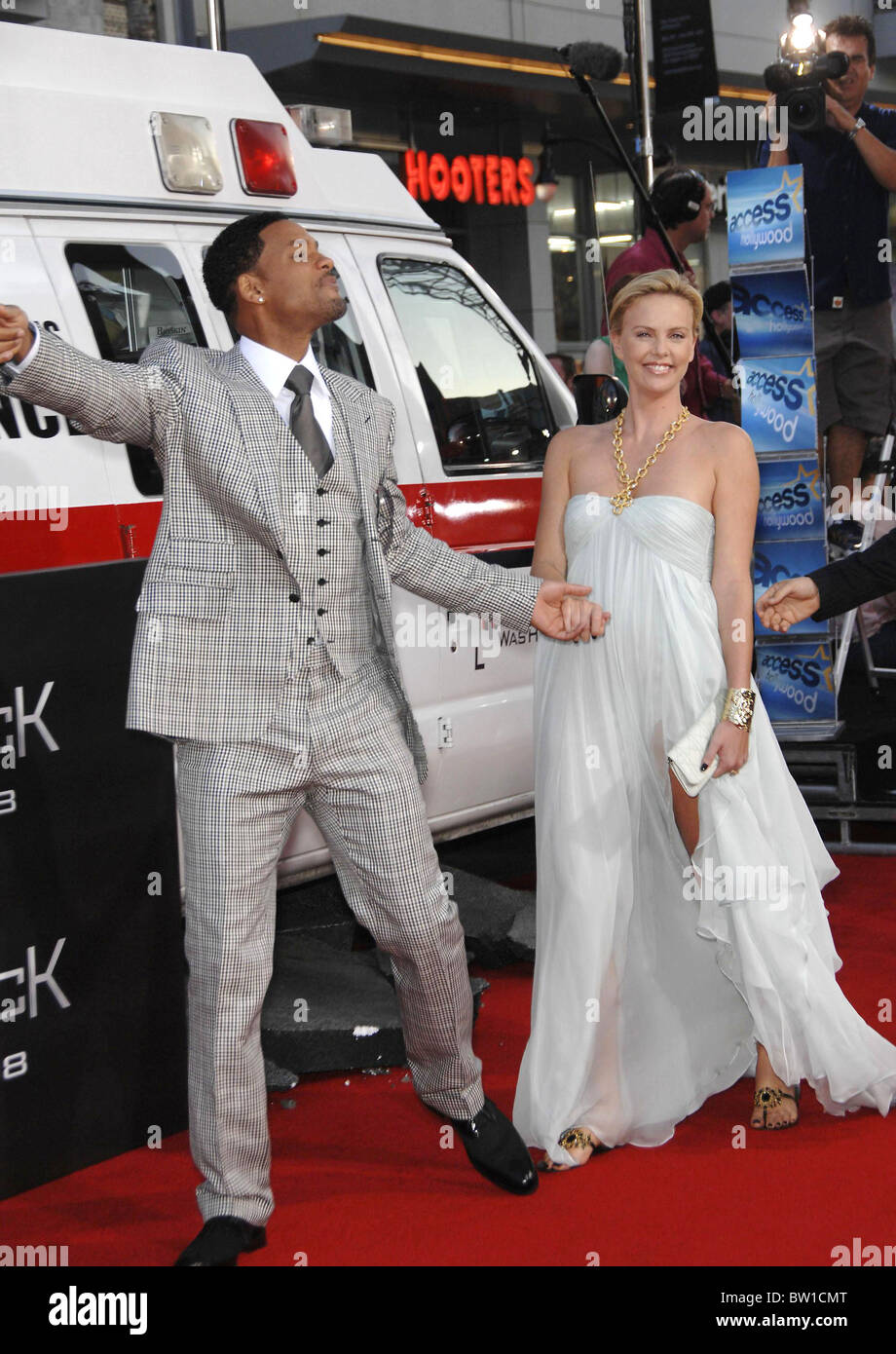 Premiere of HANCOCK Stock Photo - Alamy