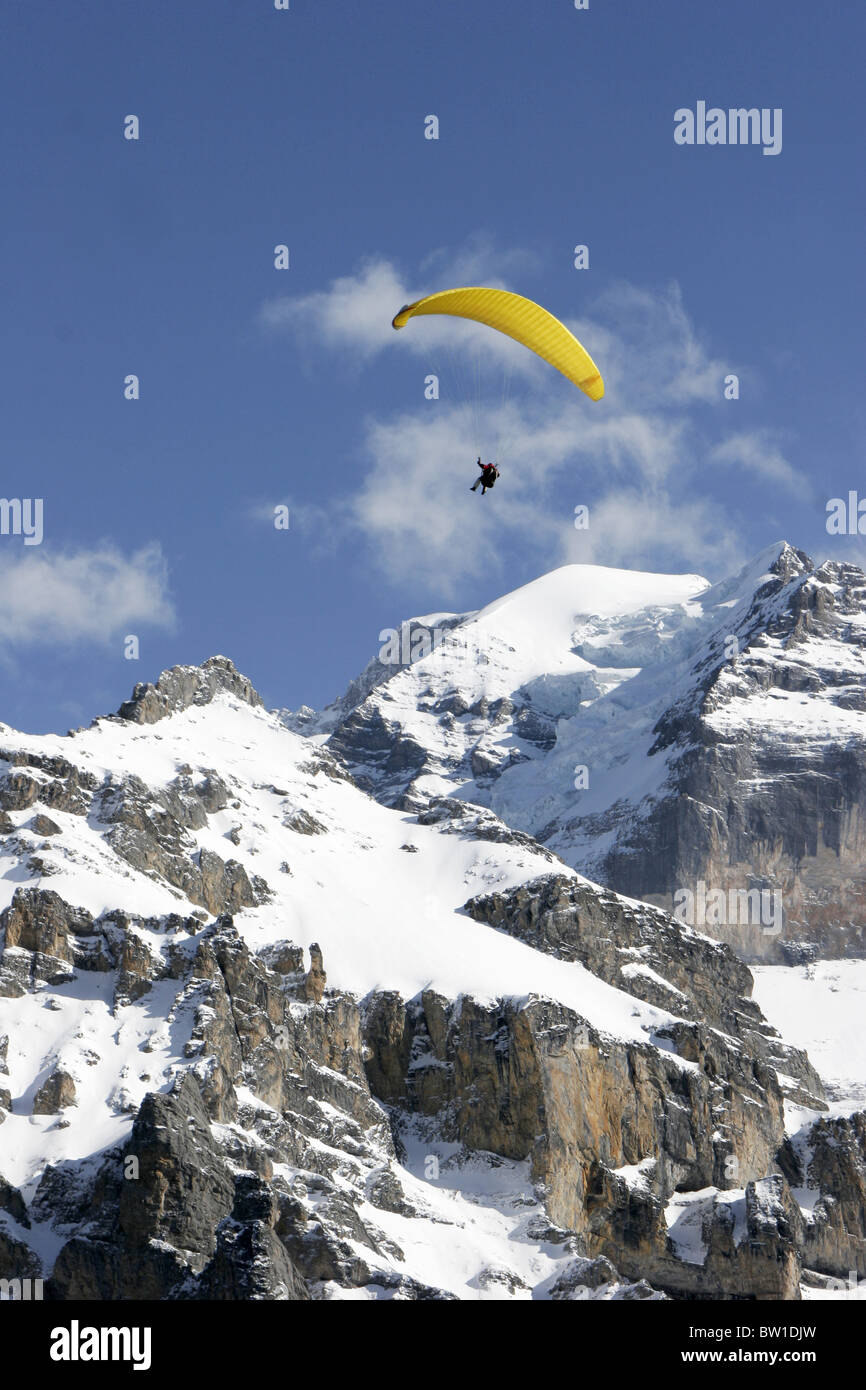 Swiss alps aerial hi-res stock photography and images - Alamy