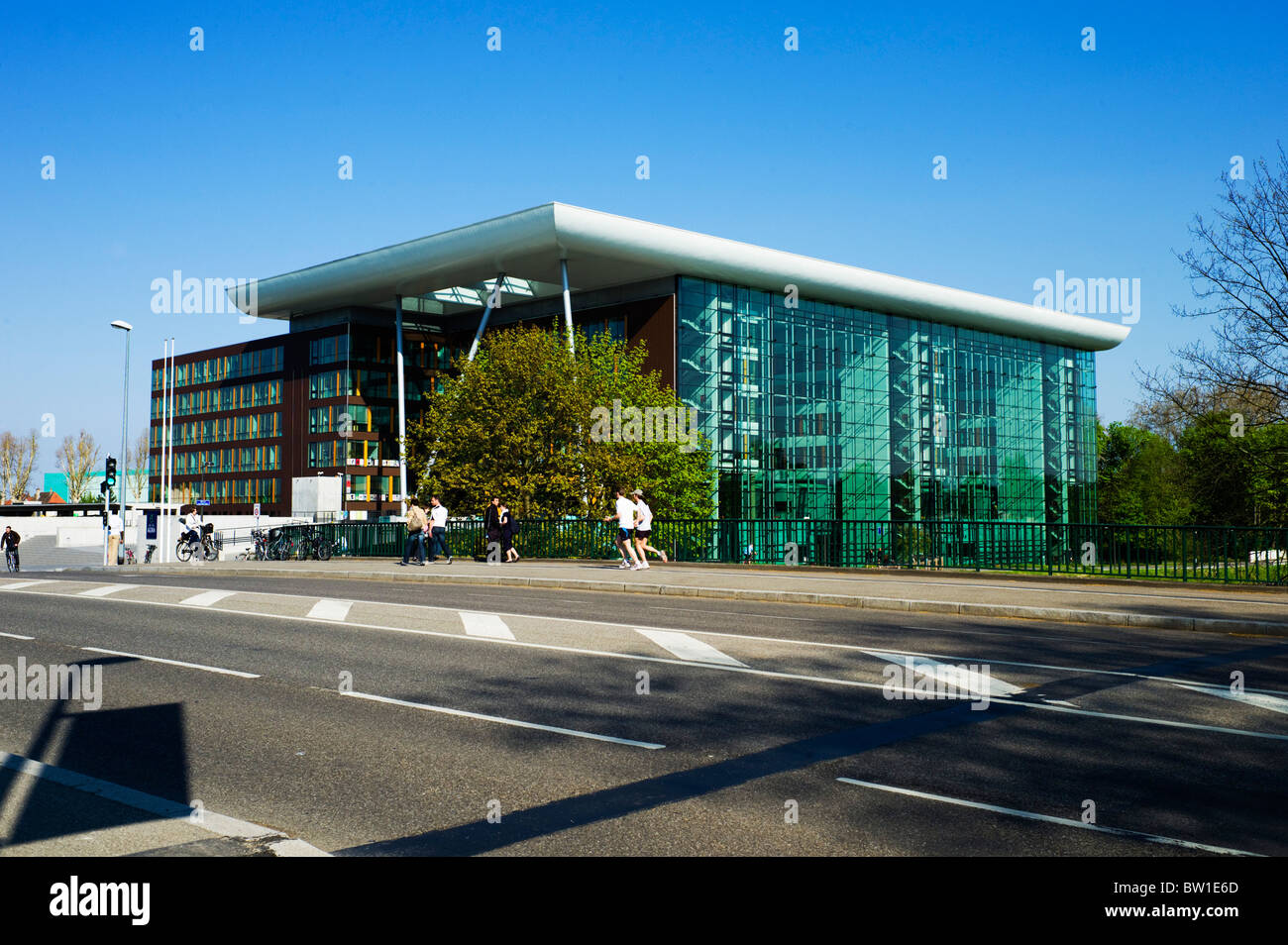 Agora, general office building of Council of Europe, Strasbourg, Alsace ...