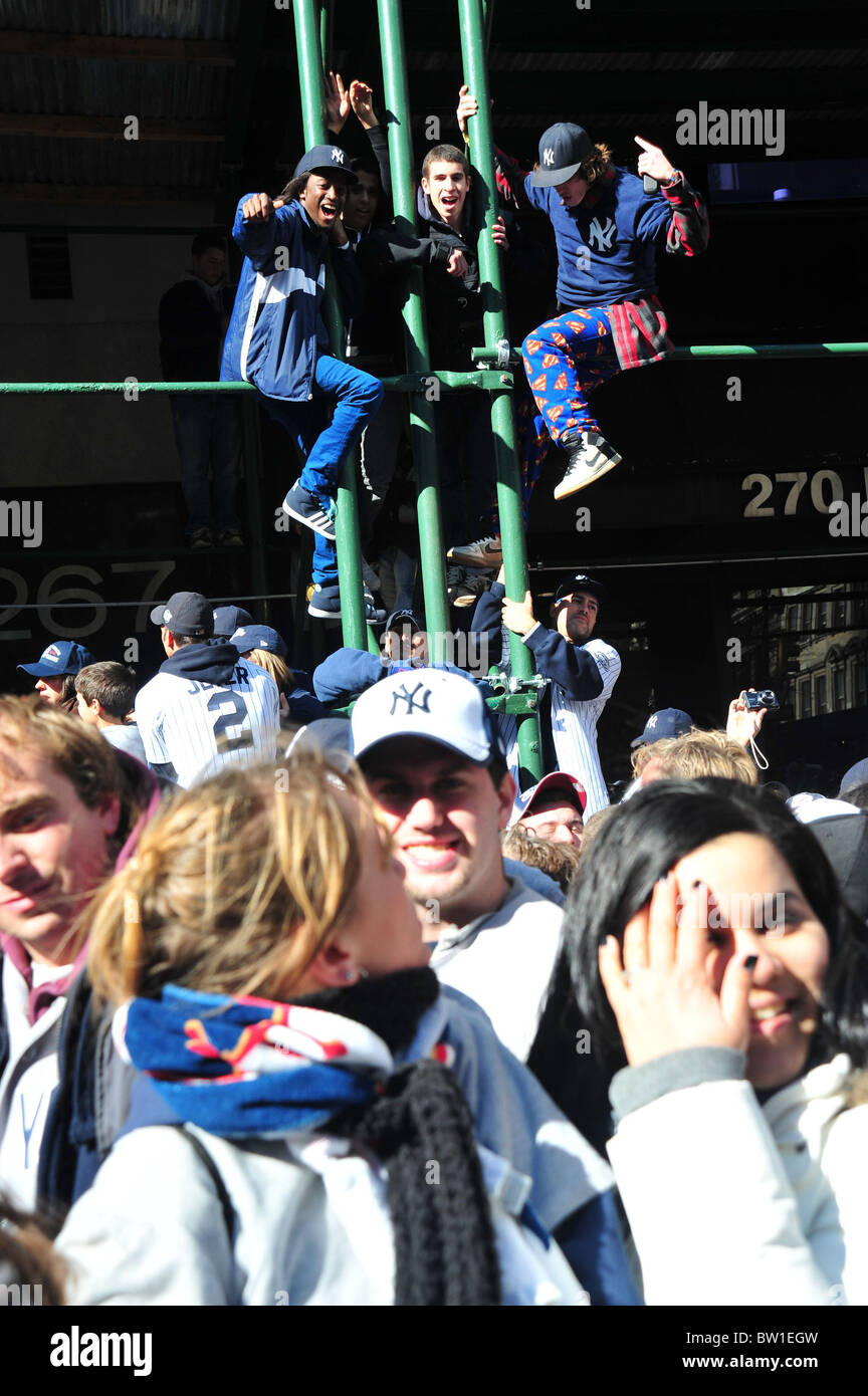 New york yankees parade hi-res stock photography and images - Alamy