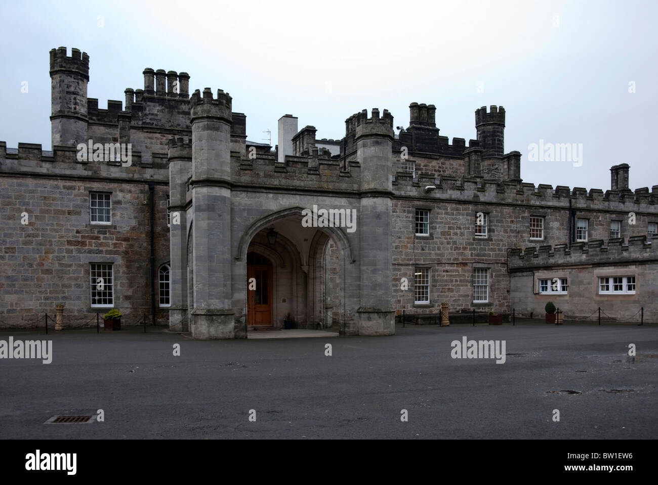 The Main Entrance Tulliallan Castle Scottish Police College Kincardine ...