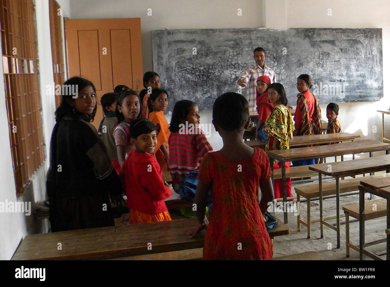 Children in the classromm, Mongla, Bangladesh Stock Photo - Alamy
