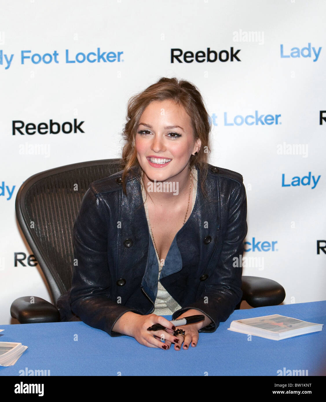 Lady Foot Locker Launch of Reebok Top Down Stock Photo - Alamy