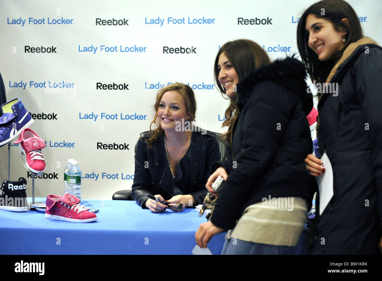 Launch of Reebok Top Down at Lady Foot Locker Stock Photo - Alamy