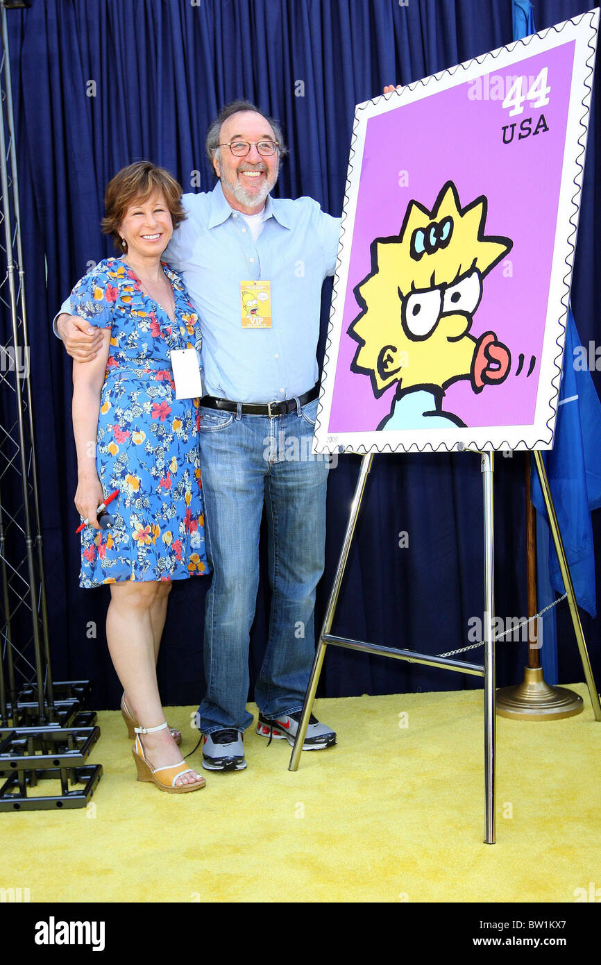 THE SIMPSONS 1st Day of Issue US Postal Service Stamp Dedication ...