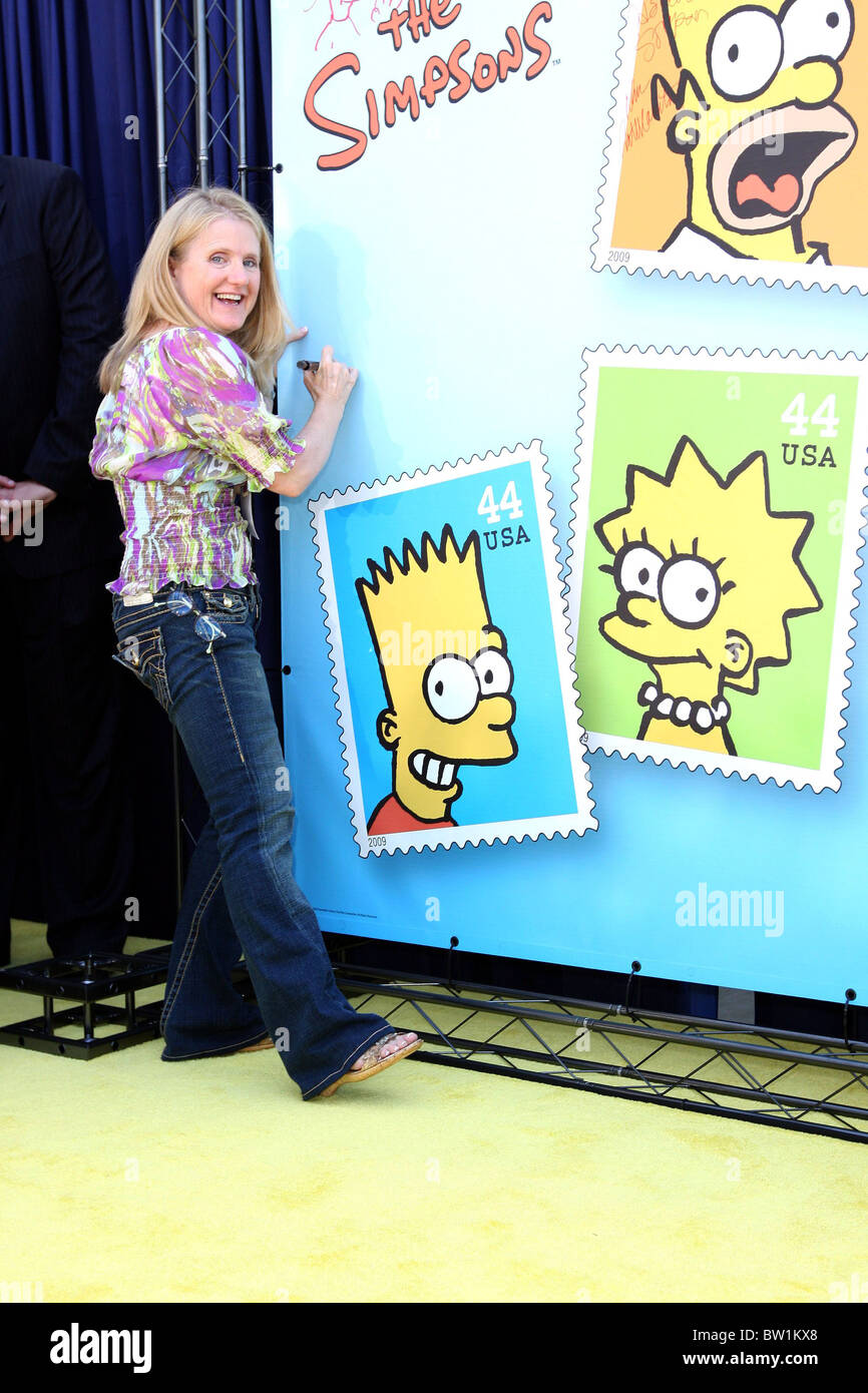 THE SIMPSONS 1st Day of Issue US Postal Service Stamp Dedication ...
