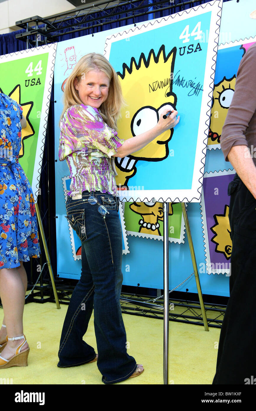 THE SIMPSONS 1st Day of Issue US Postal Service Stamp Dedication ...