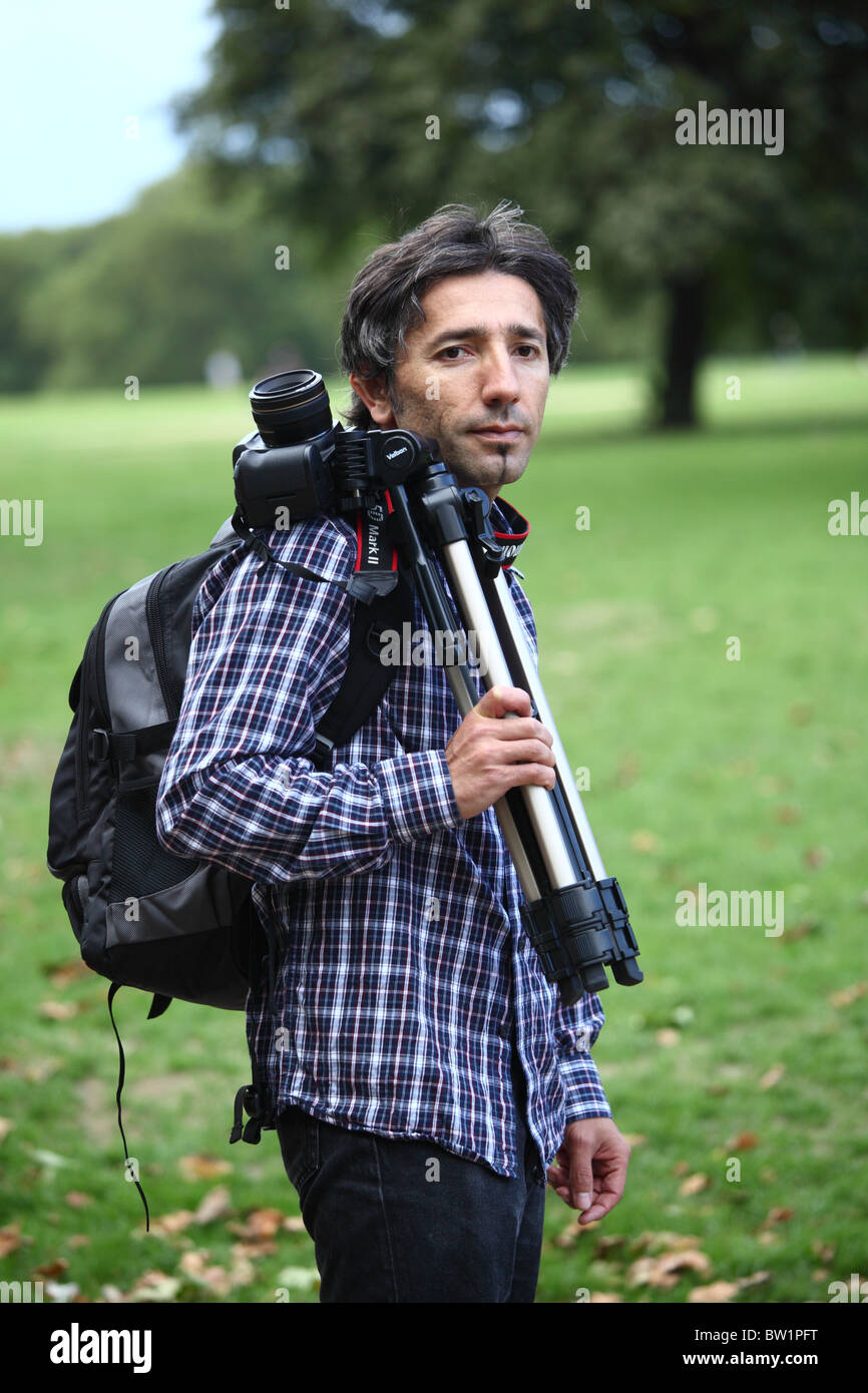 portrait of photographer Celal Teber Stock Photo - Alamy