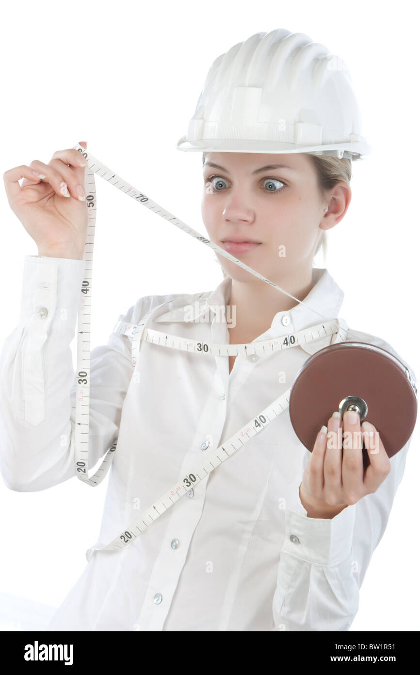 Attractive young engineer Stock Photo - Alamy